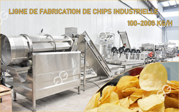 Ligne De Fabrication De Chips Industrielle Avec Prix D'Usine